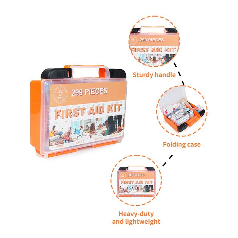 OEM Custom Compliant First Aid Kit, All-Purpose 299-PCS Emergency First ...